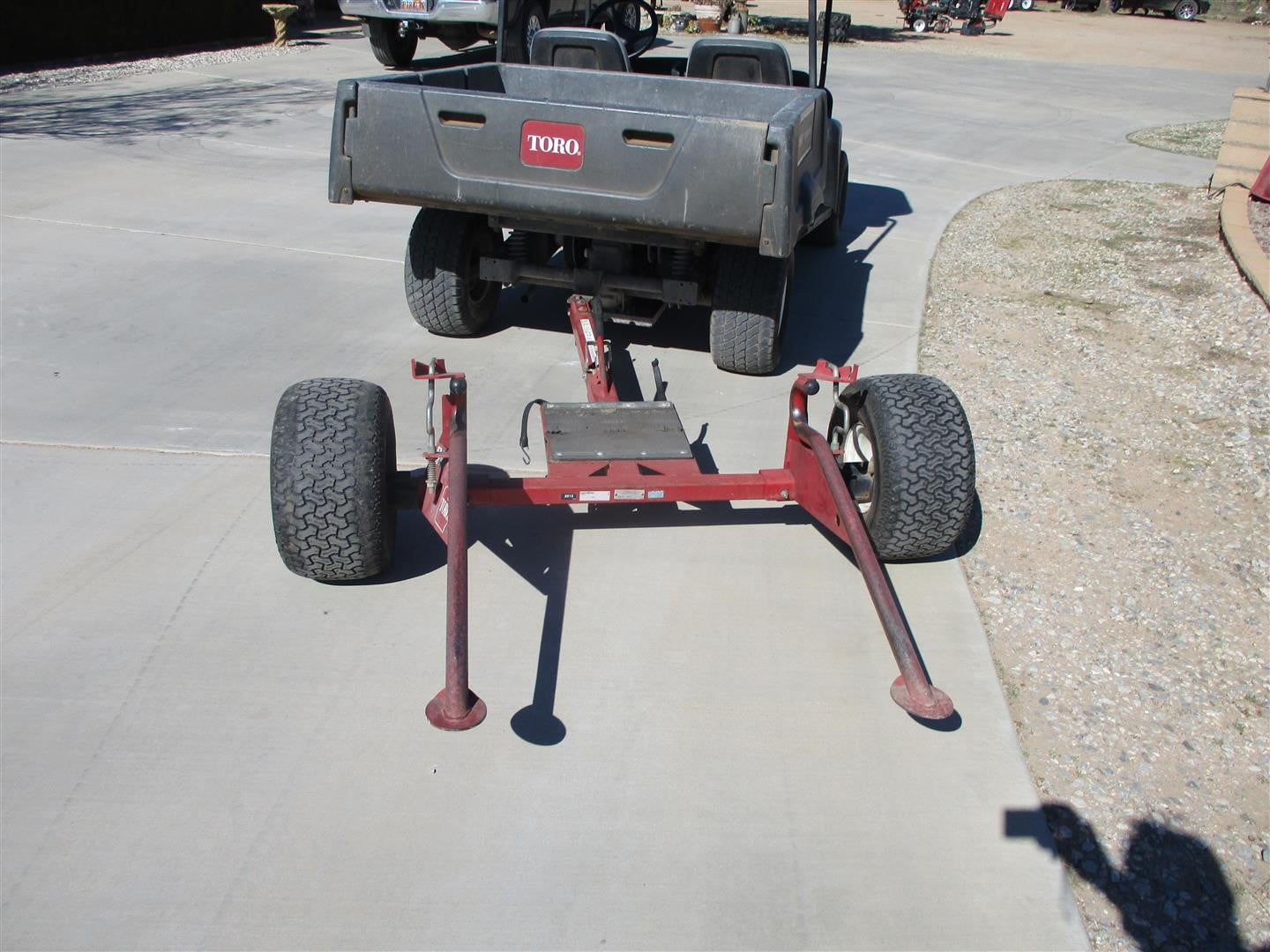 Toro Trans Pro 80 Rails TransPro Flex 21 Trailer Greens Mower - M & M ...